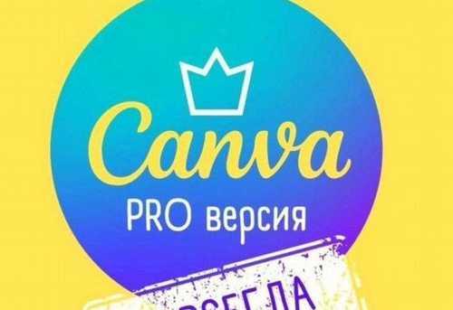 Подписка доступ в Канва Про навсегда Canva Pro
