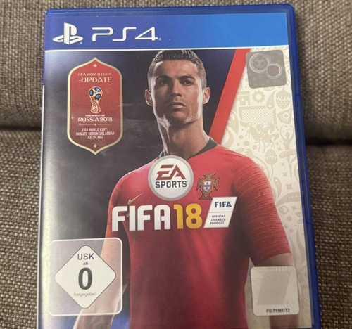 Продам диск с игрой FIFA 18