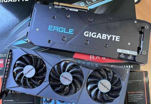 Видеокарта gigabyte AMD Radeon RX 6700 XT eagle