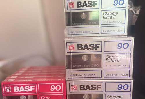 Аудиокассеты новые basf