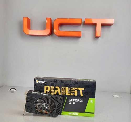 Видеокарта palit geforce GTX1660 super stormx 6Гб