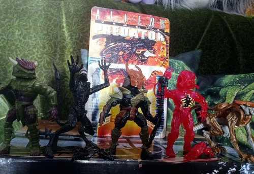 Фигурки Хищник против Чужих Aliens vs Predator