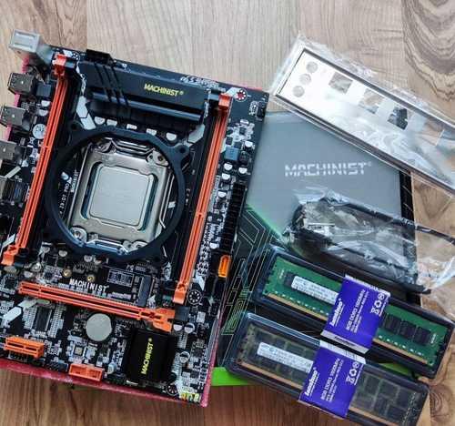 Комплект X79 Machinist   intel 2650v2   16Gb