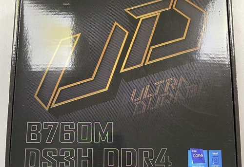 Материнская плата Gigabyte B760m DS3H DDR4