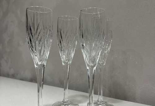 Хрустальные бокалы для шампанского Nachtman