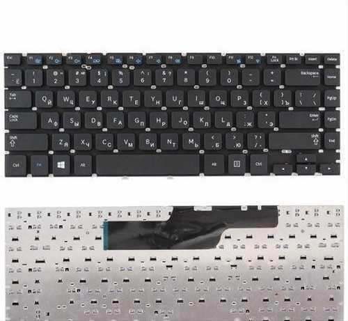 Клавиатура Samsung NP355V4C черная без рамки