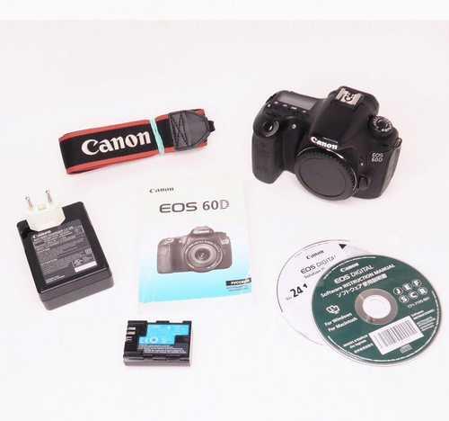 Фотоаппарат Canon 60d (пробег 21к) body