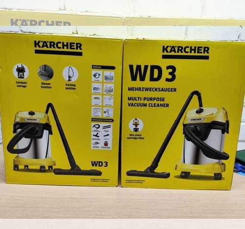 Пылесос Karcher WD 3 S V-17/4/20