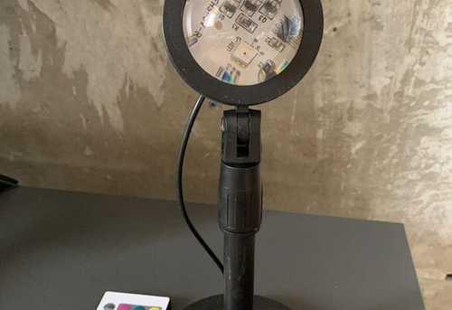 Лампа проектор rgb