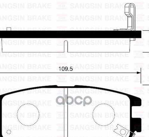 Колодки тормозные great wall hover/isuzu troope
