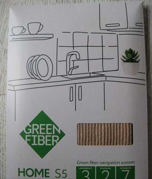 Салфетка "Файбер вельветовый Green Fiber home S5"