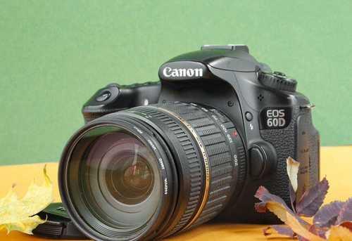 Фотоаппарат Canon 60D kit Tamron 18-200