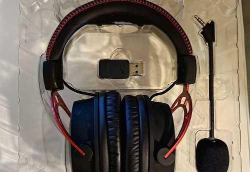 Наушники беспроводные. Hyperx Cloud Alpha wireless