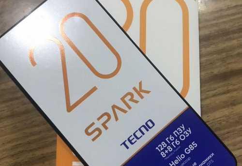 Телефон techno spark 20