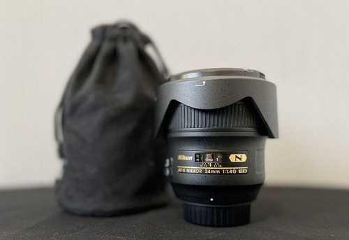 Nikon 24mm f/1.4G ED AF-S Nikkor