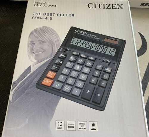Калькулятор электронный Citizen SDC-444S
