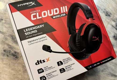 Наушники HyperX Cloud III Black/ Red