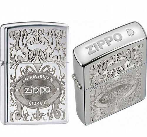 Zippo. С верхним штампом. Коллекц. Редкая.Новая