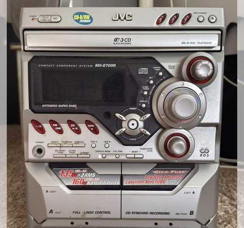 Музыкальный центр jvc mx-g 700r