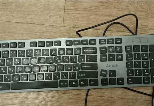 Тонкая клавиатура A4Tech