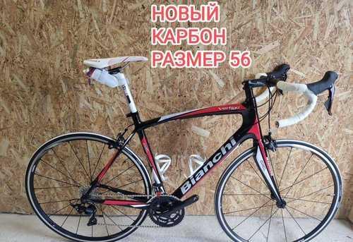 Новый карбоновый шоссейный велосипед Bianchi