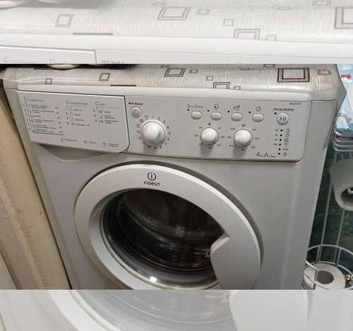 Стиральная машина бу indesit 4105 4 кг