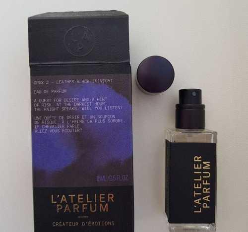 L'atelier parfum - leather black (k)night