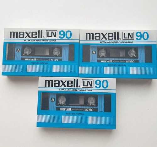 Аудиокассеты maxell ln 90