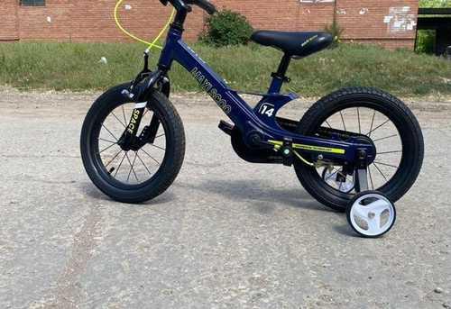 Детский велосипед maxiscoo 14 дюймов новый