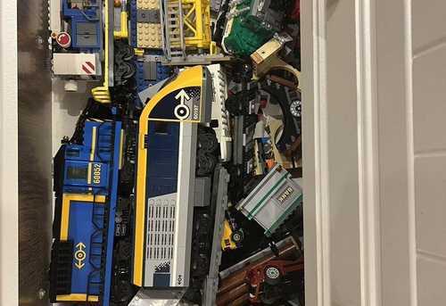 Lego поезда