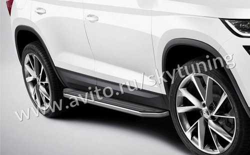 Пороги на Skoda Kodiaq