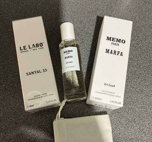 Marfa Memo, Santal 33 Le labo