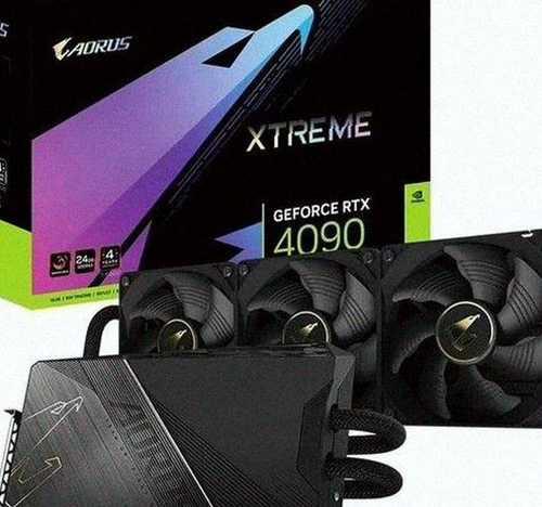 Видеокарта aorus GeForce RTX 4090 xtreme новая