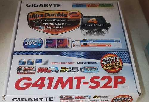 Материнская плата GigaByte GA-G41MT-S2P LGA775