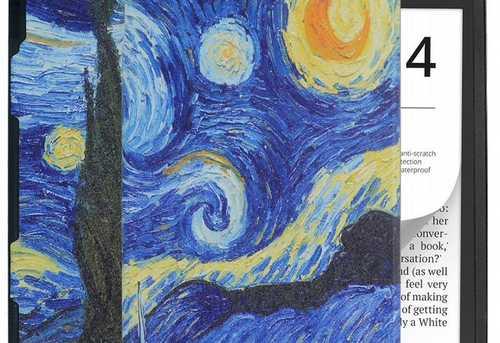 Pocketbook 743 Обложка "Звездная ночь" от Ван Гога