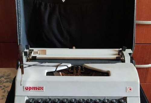 Пишущая машина Ортех 1988г