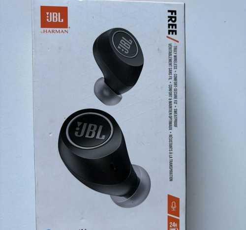 Беспроводные наушники jbl free