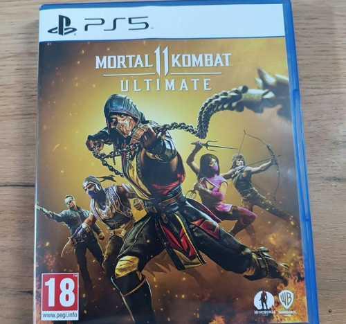 Mortal kombat 11 ultimate ps5 диск