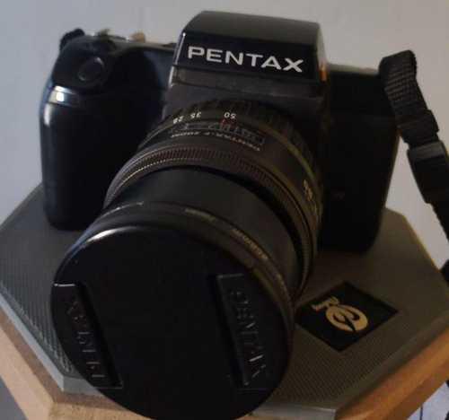 Пленочный фотоаппарат Pentax SF7 (с объективом)