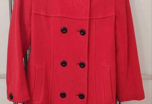 Пальто женское демисезонное шерстяное, 42 размер
