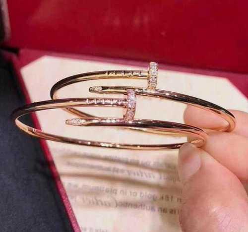 Золотой браслет Cartier Juste Un Clou