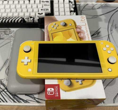 Nintendo switch lite прошитая 128 гб