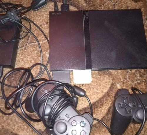 Sony PS2 slim прошитая