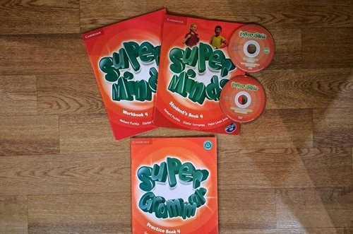 Super minds 4 level + super grammar 4 level