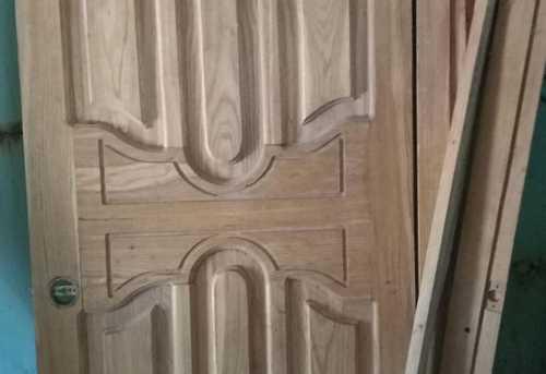 Двери межкомнатные деревянные дубовые б/у