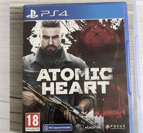 Atomic heart ps4 диск