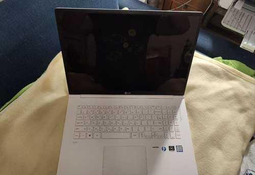 Ноутбук LG Gram 17 i5 8 белый