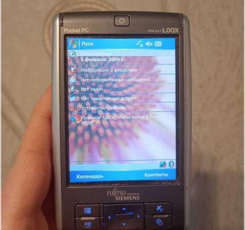 Карманный пк Fujitsu Siemens Pocket Loox (Ретро-те