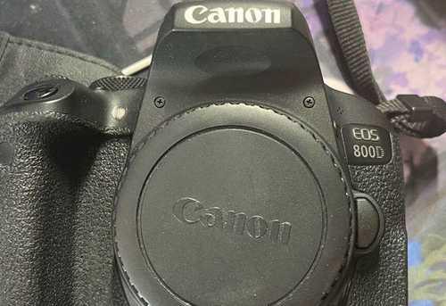Зеркальный фотоаппарат canon eos 800D