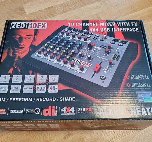 Микшерный пульт allen heath zedi 10fx